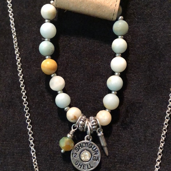Story by Davinci | Jewelry | Nwt Story By Davinci Shotgun Shell Jewelry ...